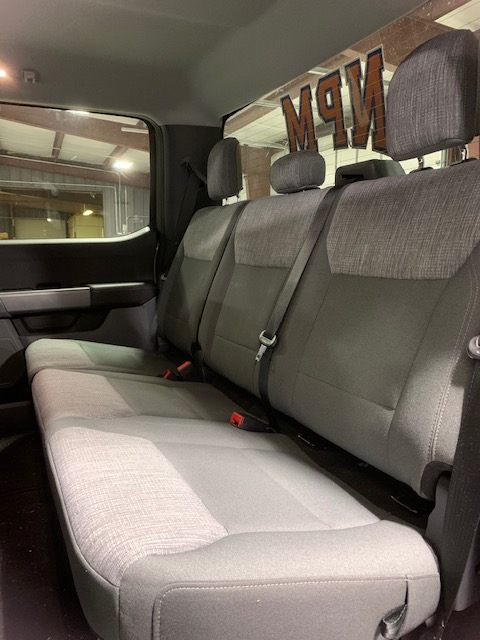 Ford F150/250/350 Crew Cab 60/40 Rear Seat Covers – Sportsman Camo Covers