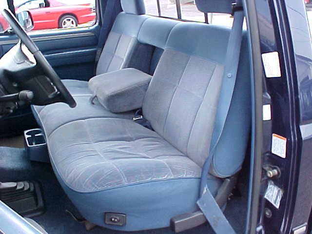 Ford F-150/250/350 Bench Seat Covers with Adjustable Headrests (with o ...
